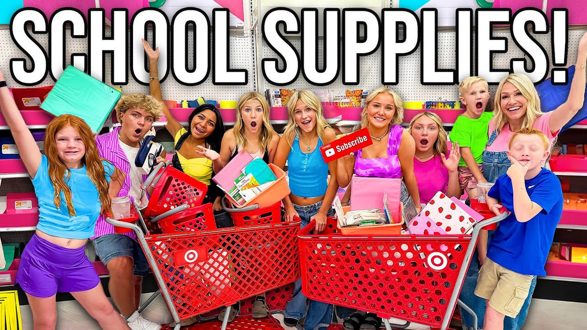 The 2024 Ultimate Guide to Back-To-School Shopping with a Big Family ...