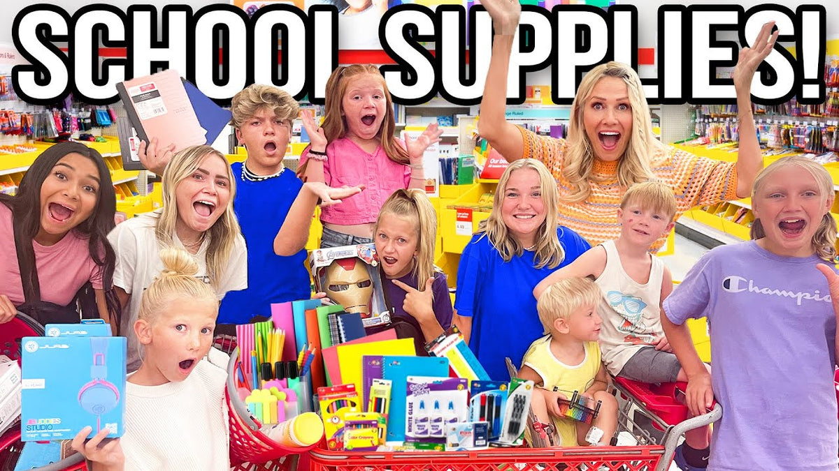 The Ultimate Guide to Back-to-School Shopping for a Big Family – Sixteen